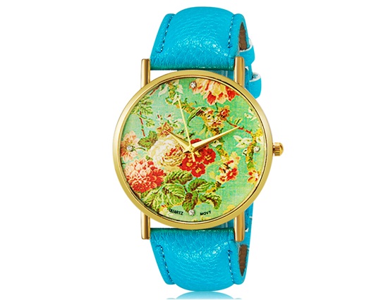 Floral Watch (Blue) on Luulla